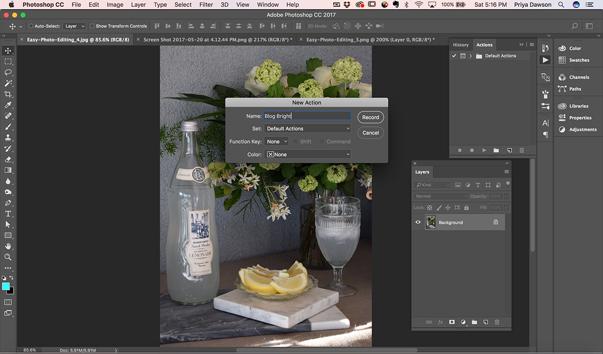 Easy Photo Editing for Bloggers (or anyone else that uses Photoshop ...