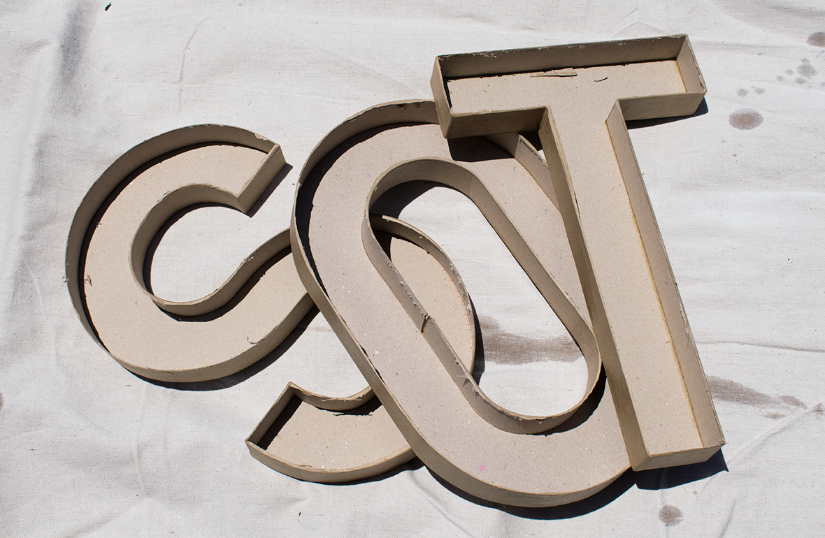 DIY Lighted Marquee Sign - Priya Creates